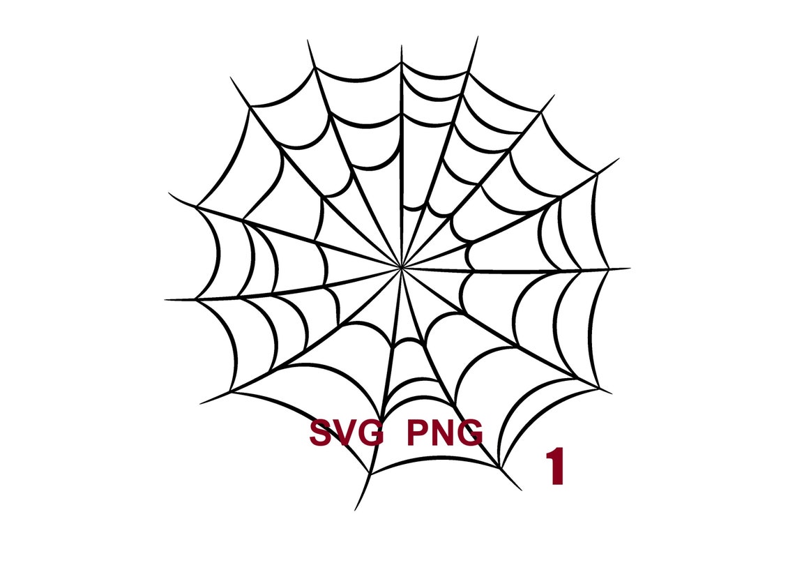 Spider Web Svg Png.spiderweb Svg.spider Web Tshirt.spider Web Vinyl ...