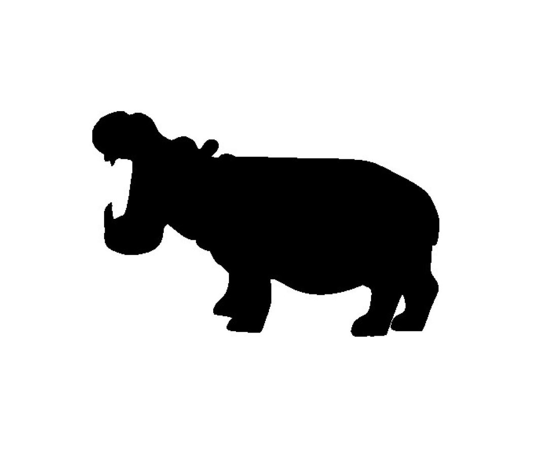 Hippo SVG PNG, Hippopotamus Art Svg, Hippo Head Cricut, Safari Animal ...