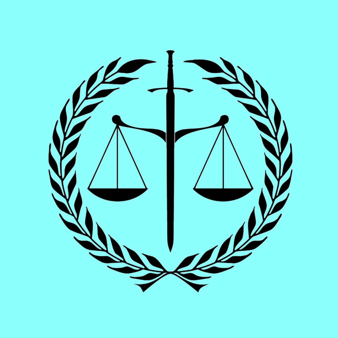 Scale of Justice Svg Vector Transparent Symbols of Justice and Law Logo ...