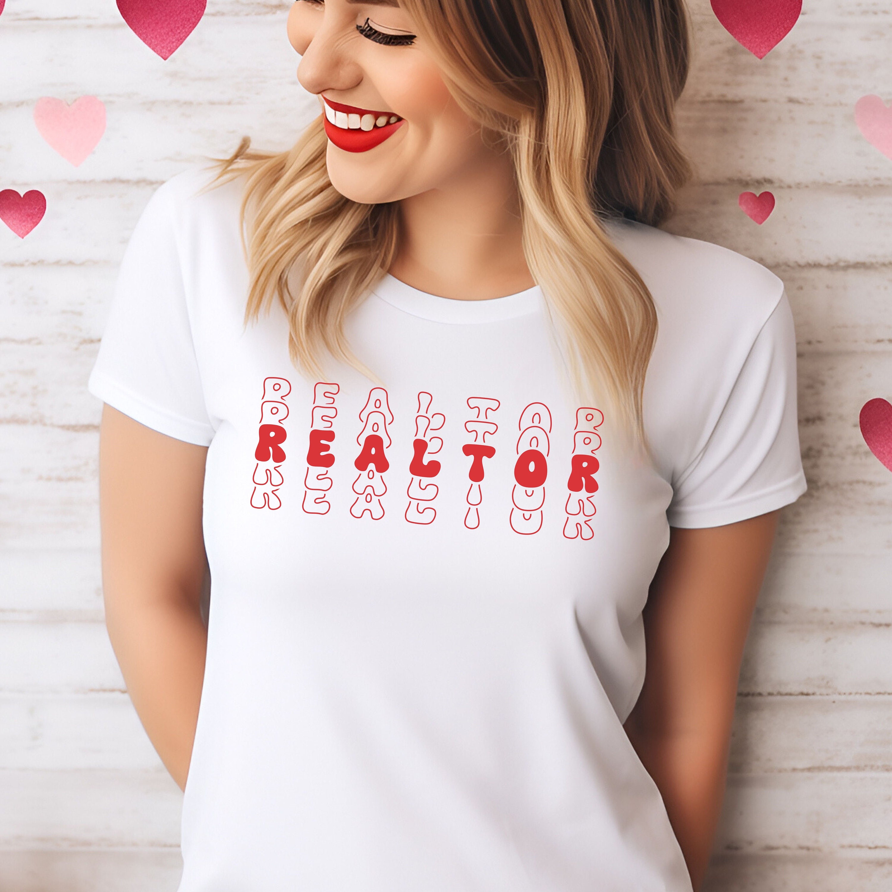 Red Realtor Shirt, Real Estate Agent Shirt, Real Estate Tee, Funny ...
