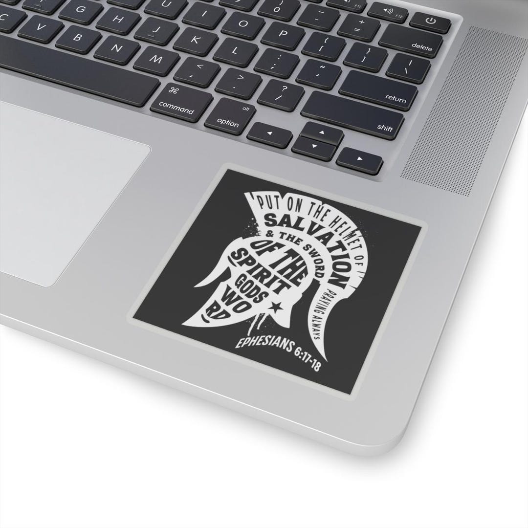 Jesus Sticker, Christ Sticker, Jesus Christ Sticker, Helmet of ...