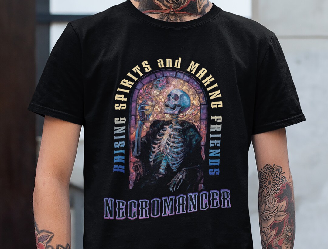 Necromancer Shirt, Dungeons and Dragons Shirt, Dnd Shirt, D&D Shirt ...