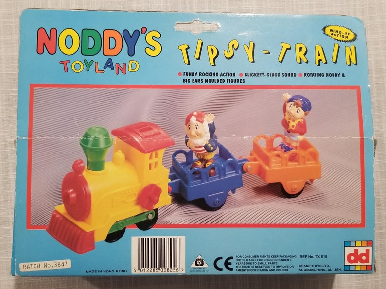 Vintage Noddy's Toyland Tipsy Train - Etsy
