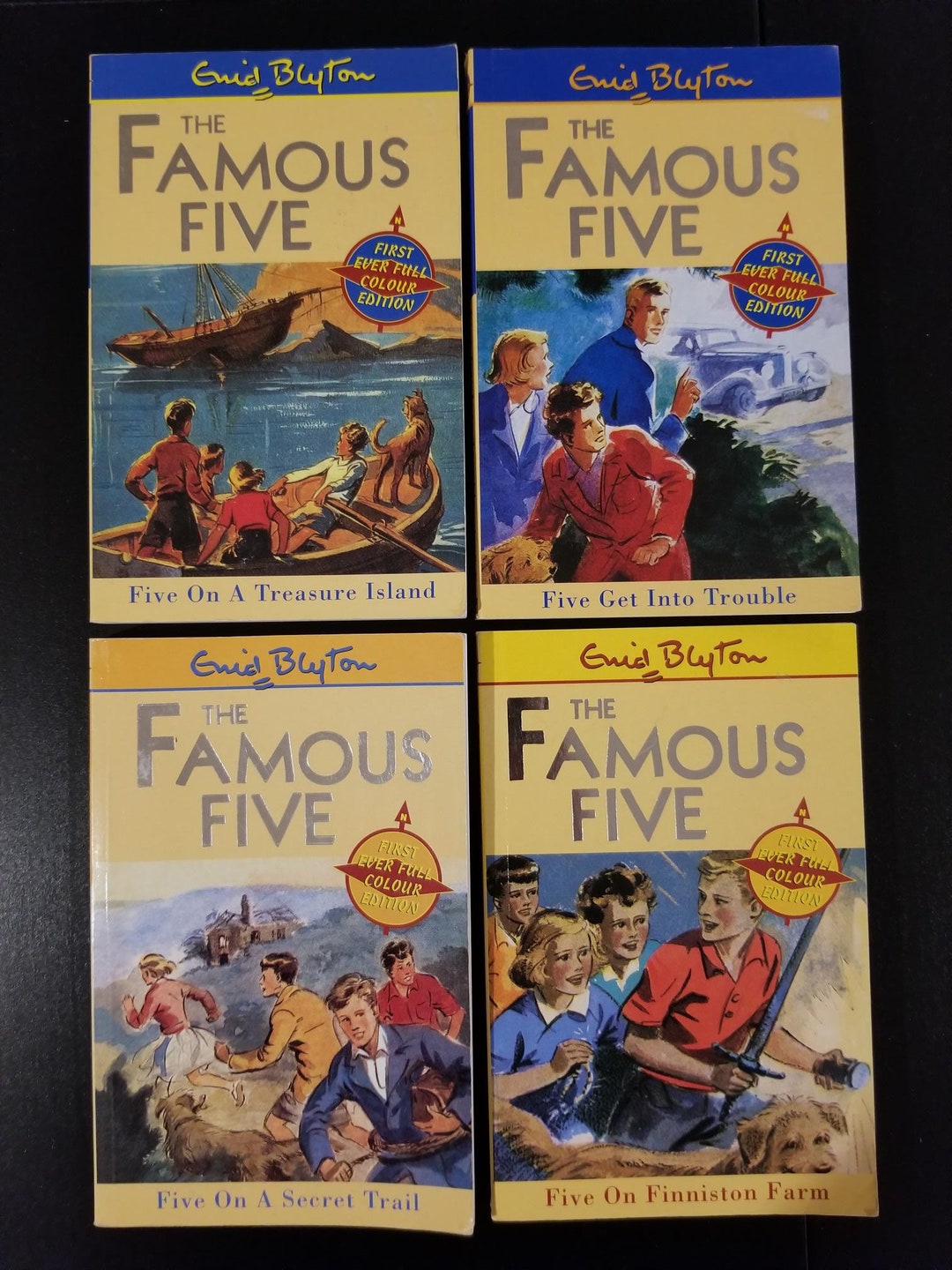 The Famous Five Books - Color Edition - Etsy