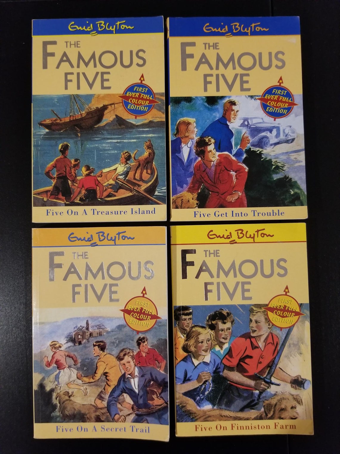 The Famous Five Books - Color Edition - Etsy