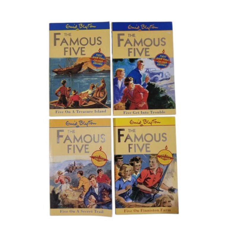 The Famous Five Books - Color Edition - Etsy