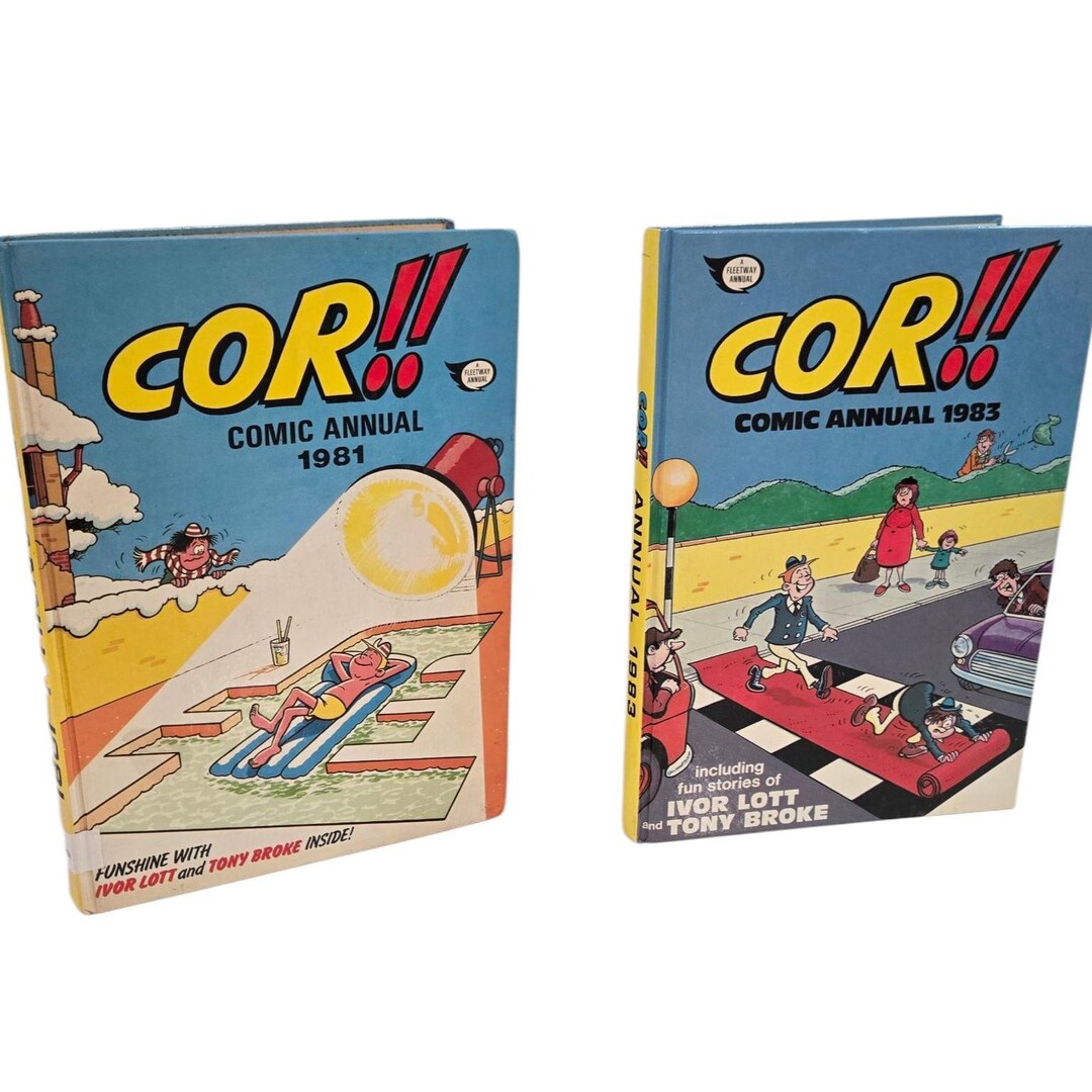 COR!! Comic Annuals – 2 Available – You Choose 1981 or 1983 – Hardcover ...