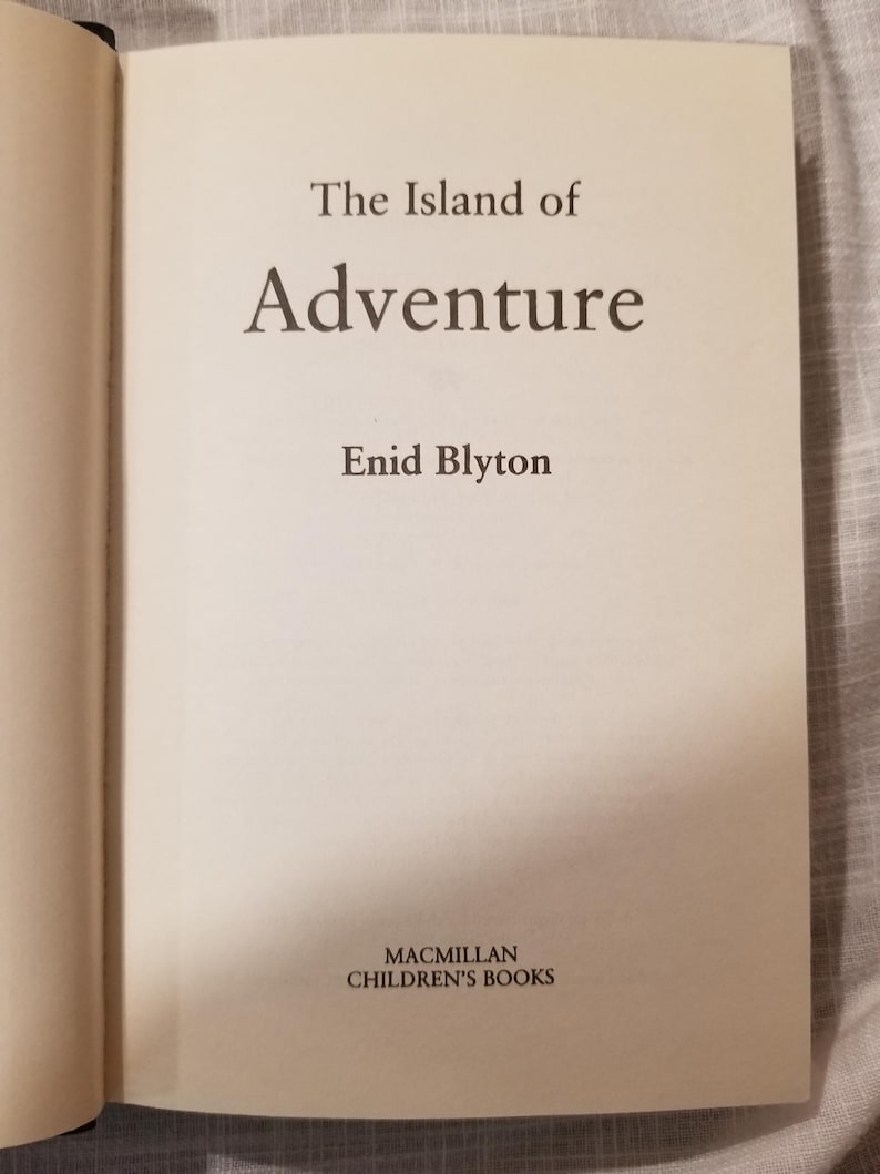 The Island of Adventure by Enid Blyton - Etsy