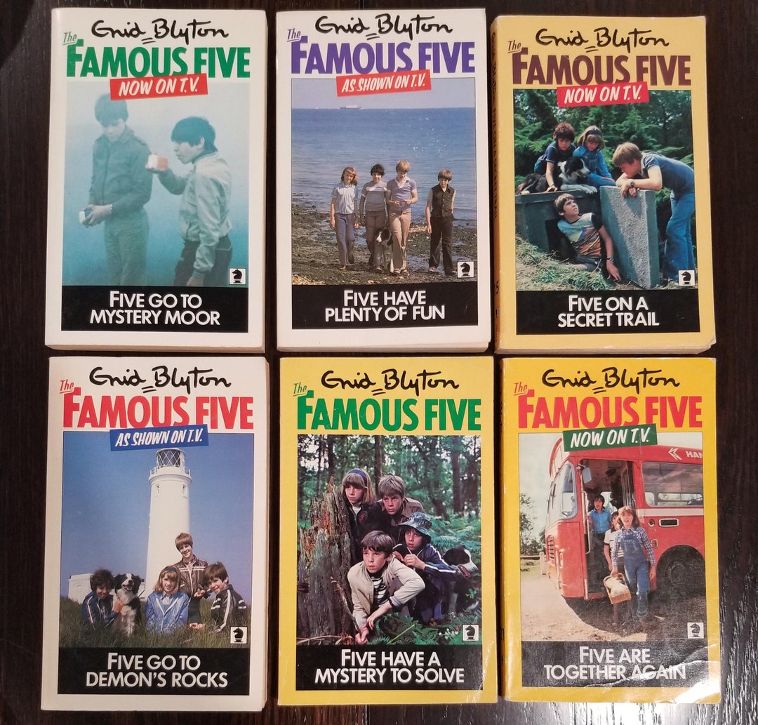 The Famous Five Books Now on TV - Etsy