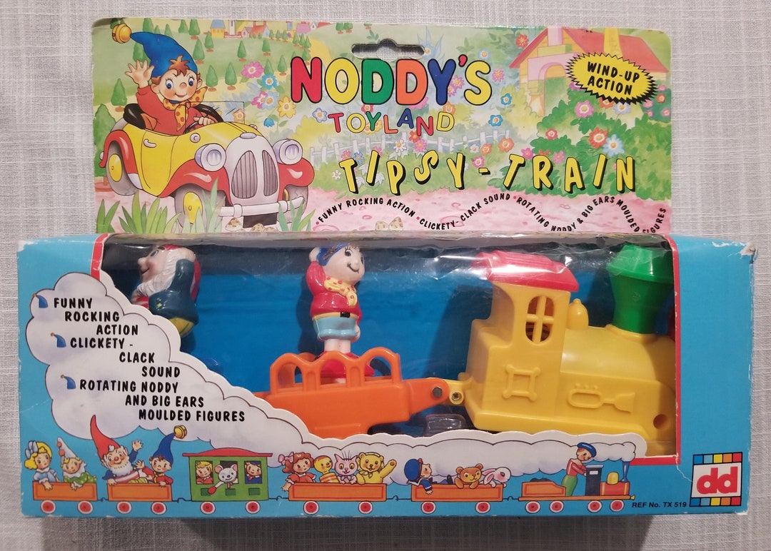 Vintage Noddy's Toyland Tipsy Train - Etsy
