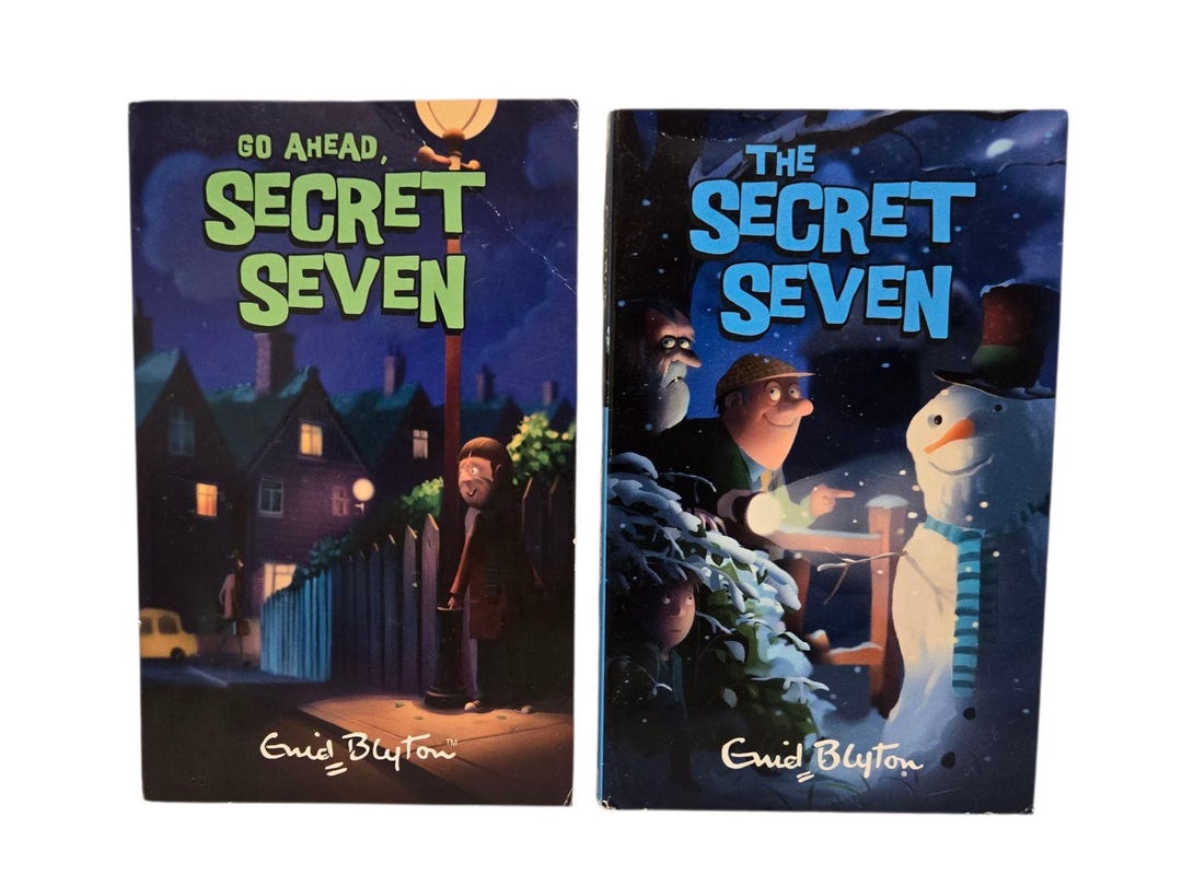 The Secret Seven Books by Enid Blyton - 2 to Choose From - Etsy