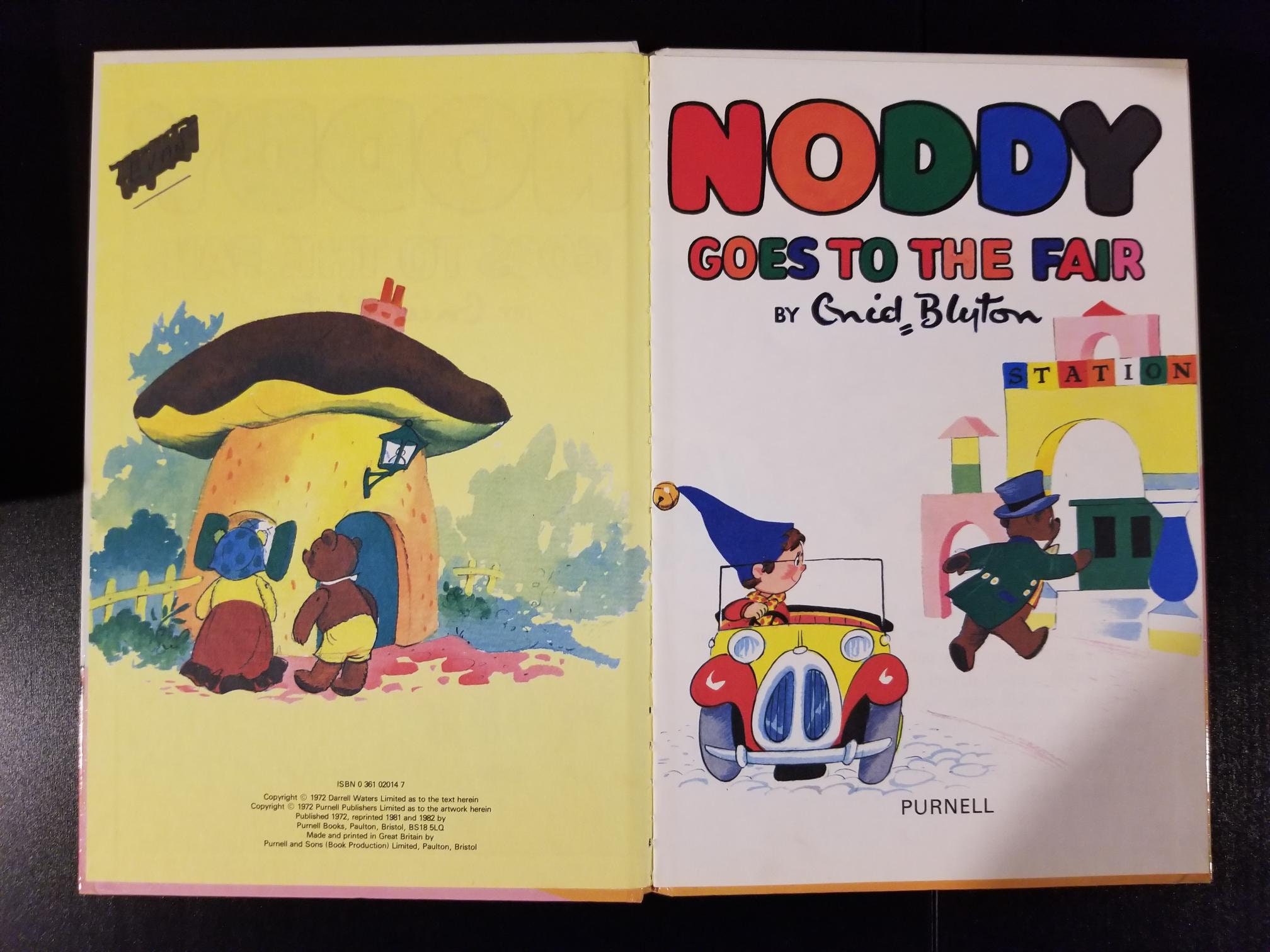 Noddy Goes to the Fair - Etsy