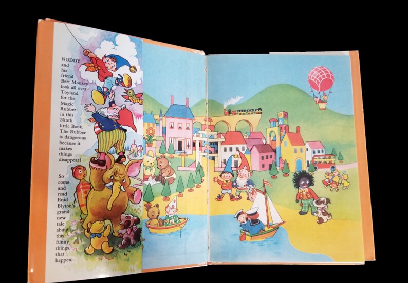 Vintage Noddy Books Hardcover & Dustcover - Etsy