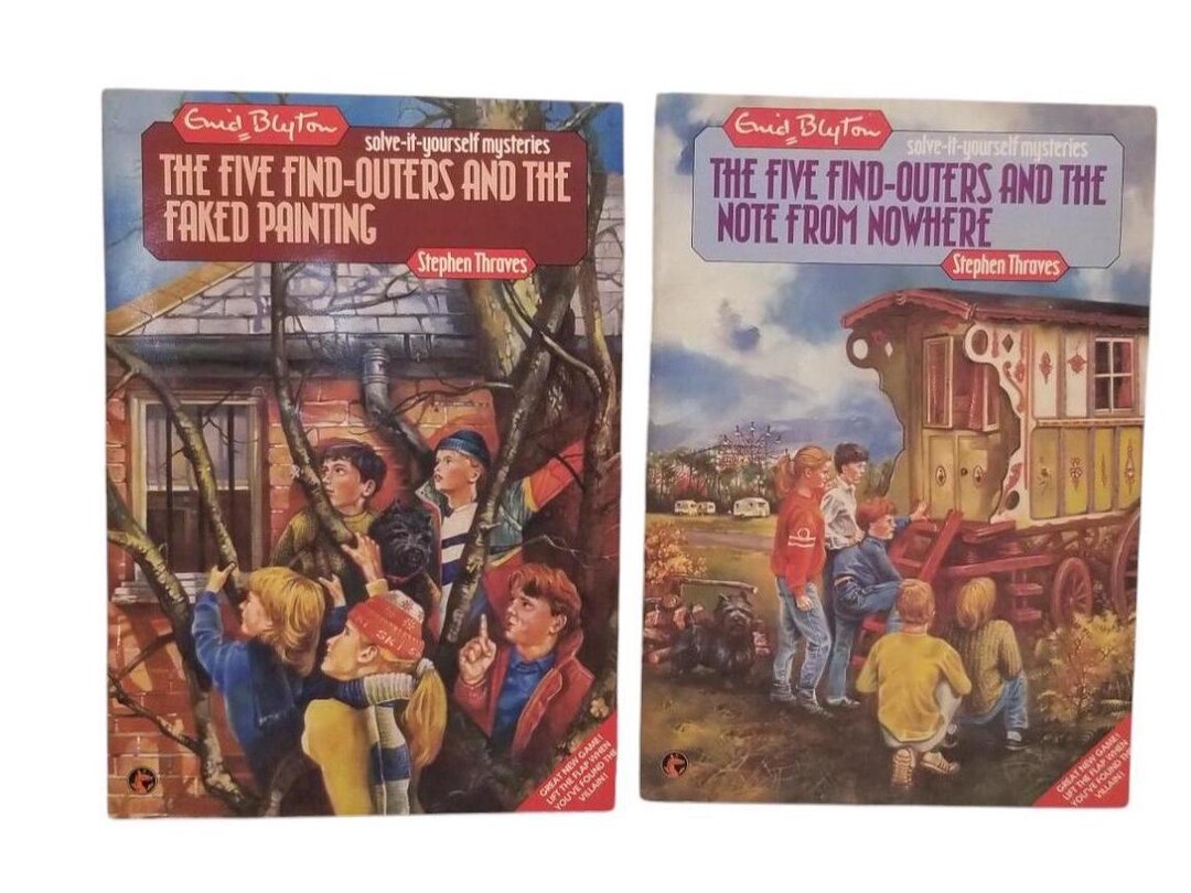 The Five Find-outers Solve-it-yourself Mysteries Books - Etsy
