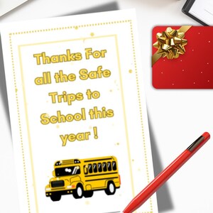 School Bus Driver Appreciation Gift Card Holders : Cute Card Holder for ...