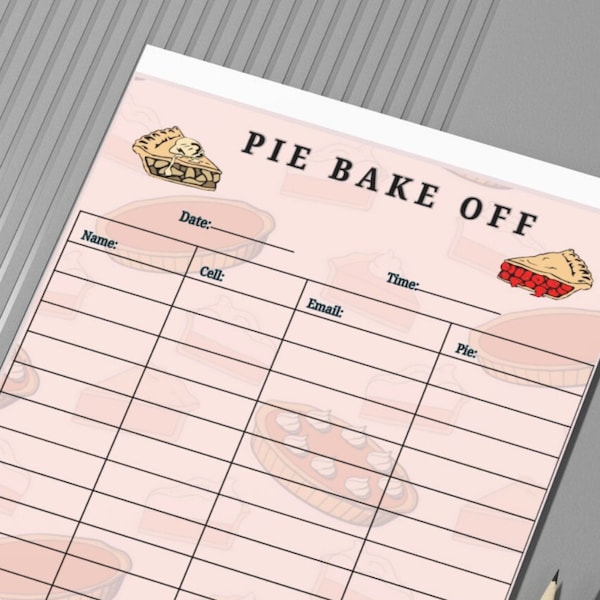 Bake off Score Cards - Etsy