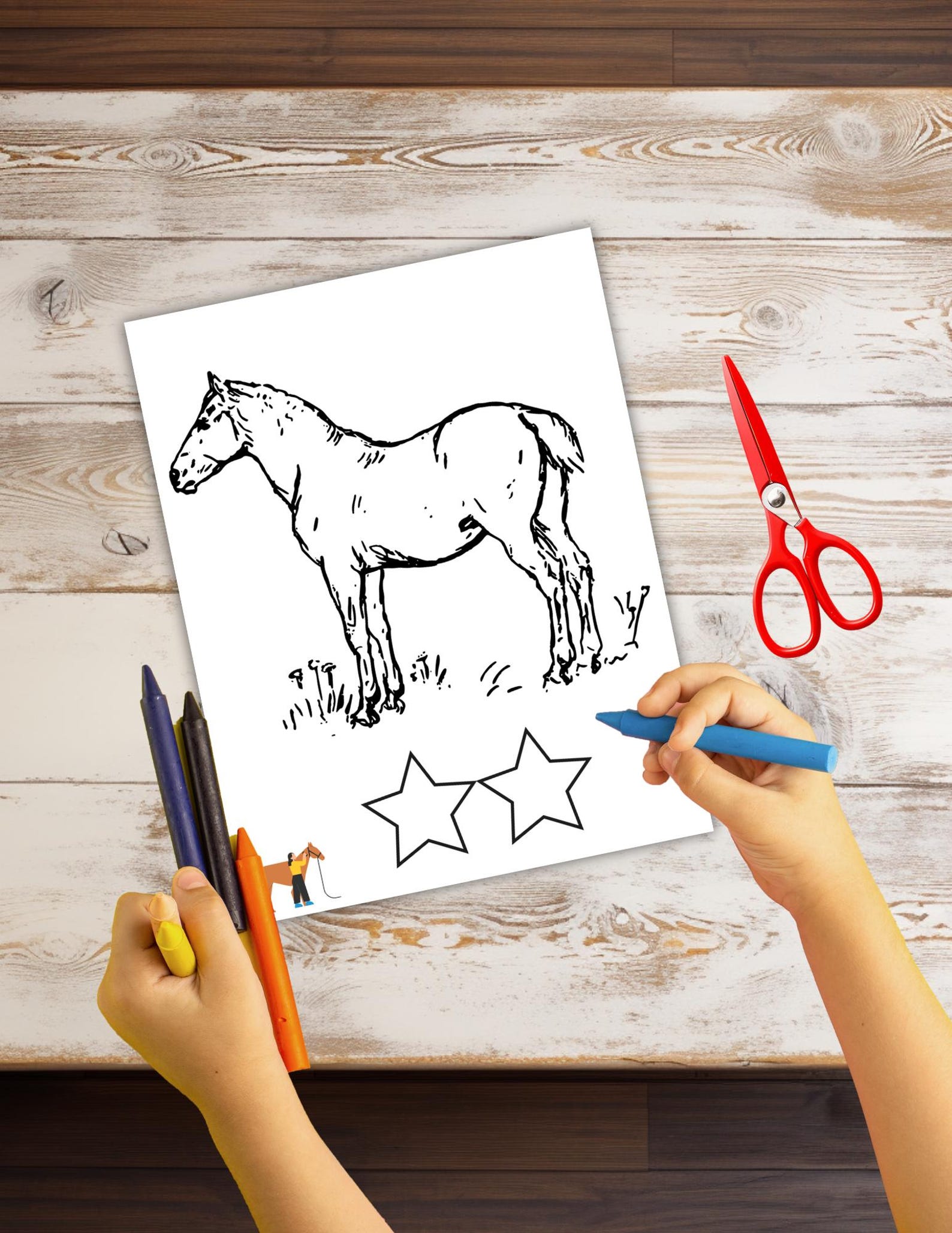Horse Camp Activity Bundle,printable Summer Camp Worksheets, Games ...