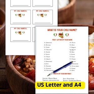 What's Your Chili Name,name Game Generator,what is Your Chili Name ...