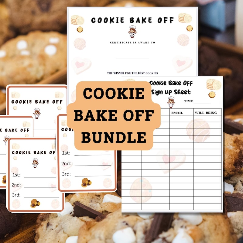 Bake off Score Cards - Etsy