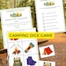 Camping Dice Game, Printable Family Summer Camp Activity,perfect for ...