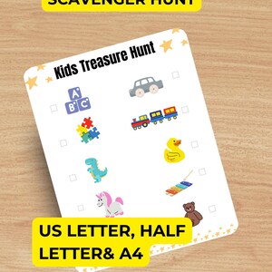 Preschool/ Toddler Picture Based Treasure Hunt Printable Activity ...