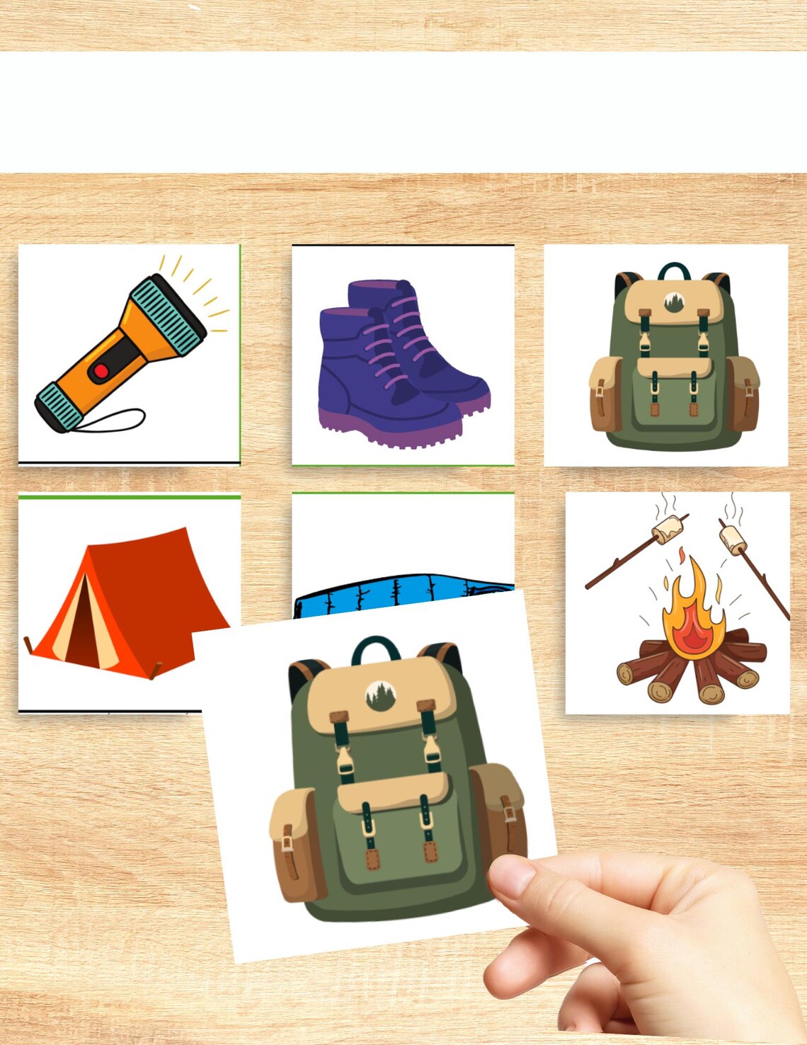 Camping Dice Game, Printable Family Summer Camp Activity,perfect for ...