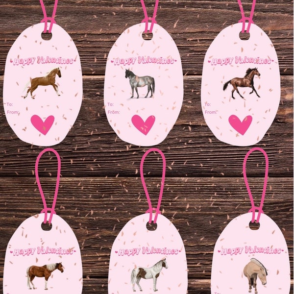 Horse Valentines - Etsy