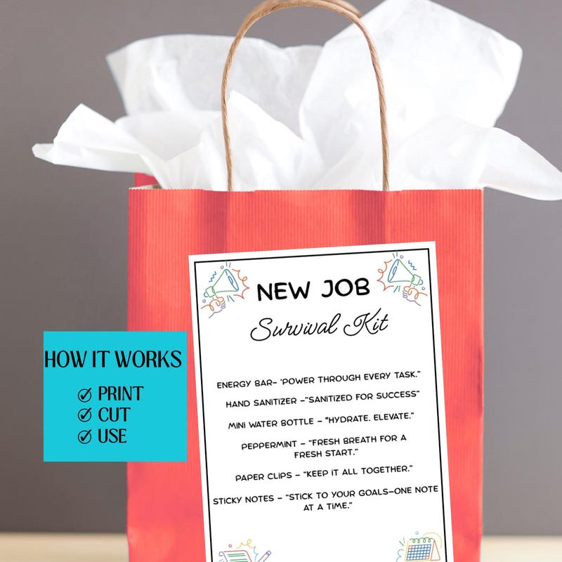 Work Survival Kit - Etsy