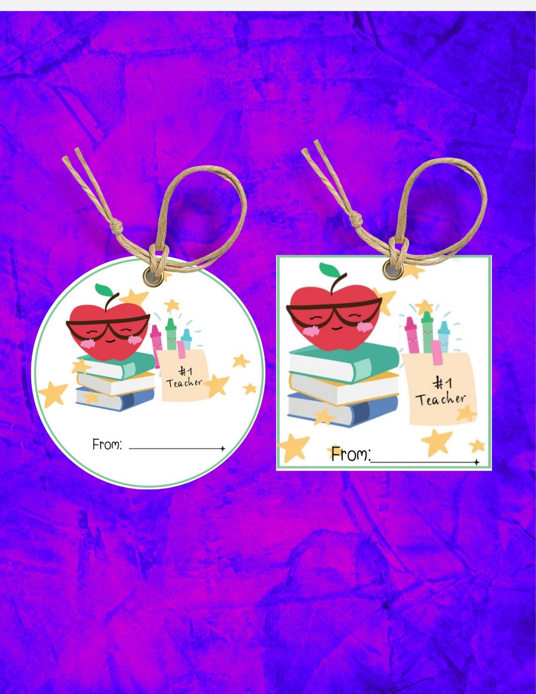 Teacher Appreciation Gift Tags,teacher Appreciation Tags Bundle, Thank ...