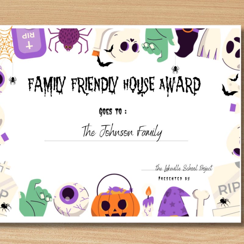 Horror Award - Etsy Hong Kong