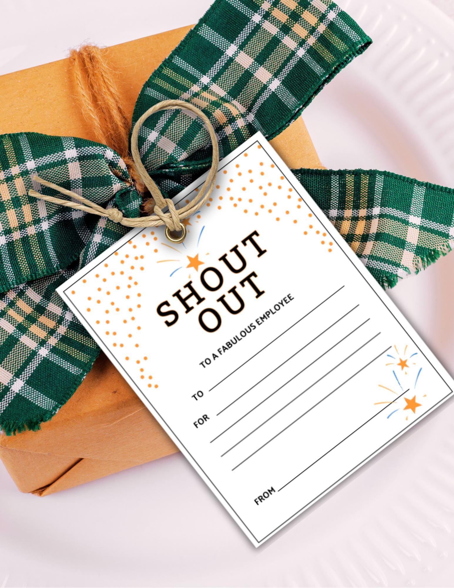 Employee Shout Out Tags,printable Staff Appreciation,recognizing Top ...