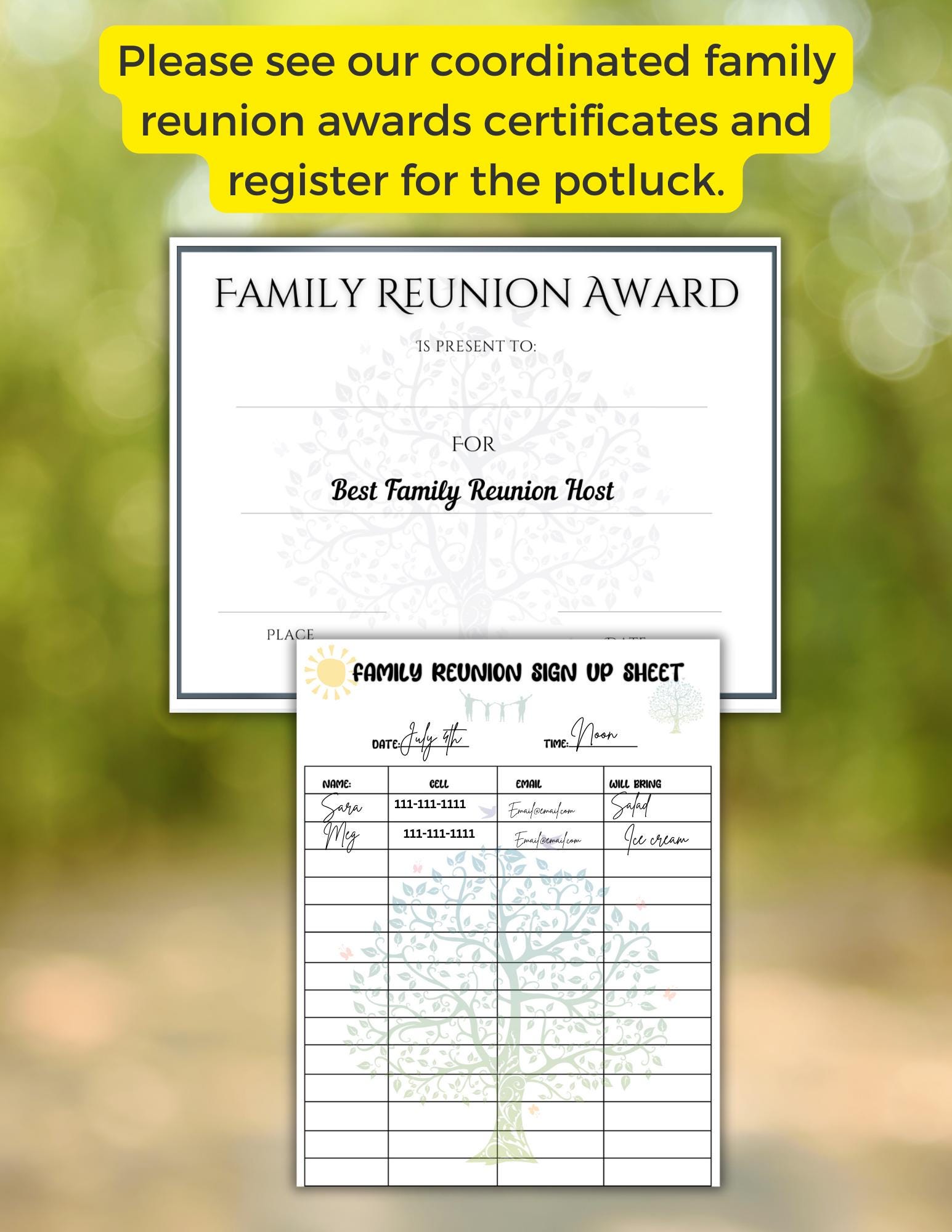 Family Reunion Game Bundle: Family Reunion Games – Printable Game Set ...