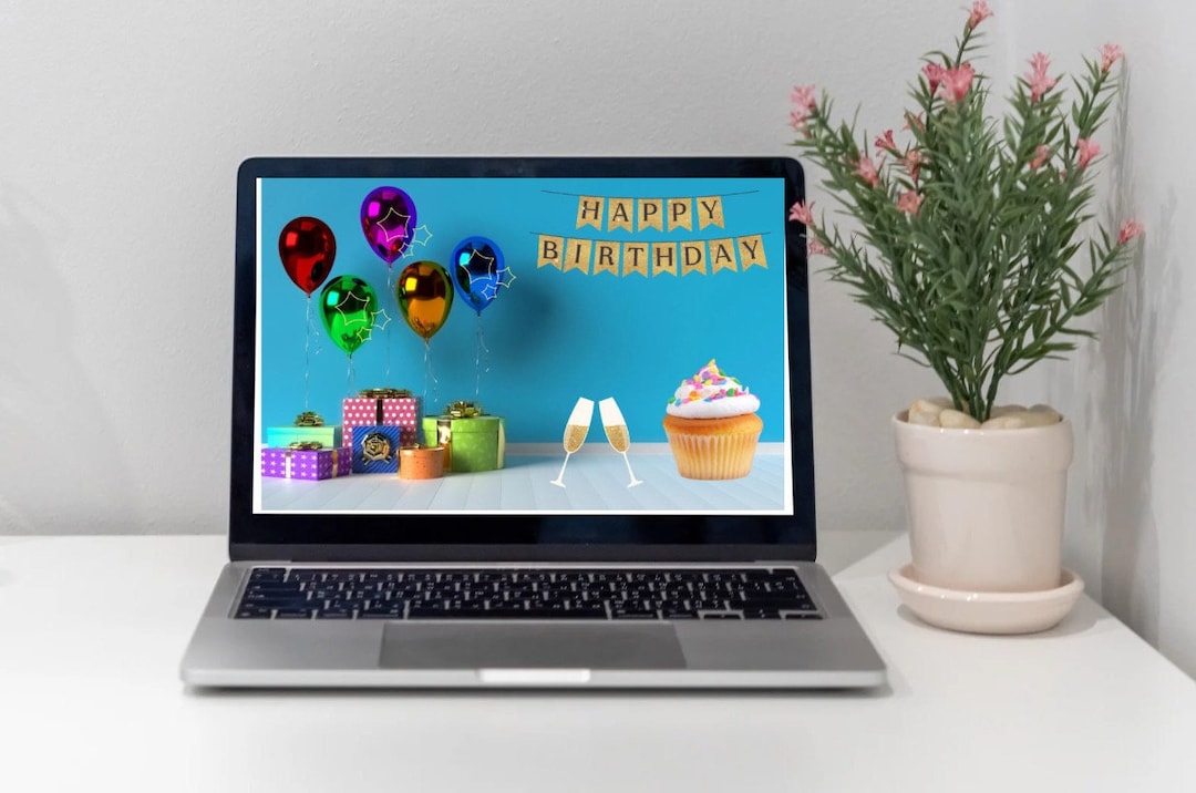 E Card for Happy Birthday. Instant E Card. Digital E Card for Happy ...