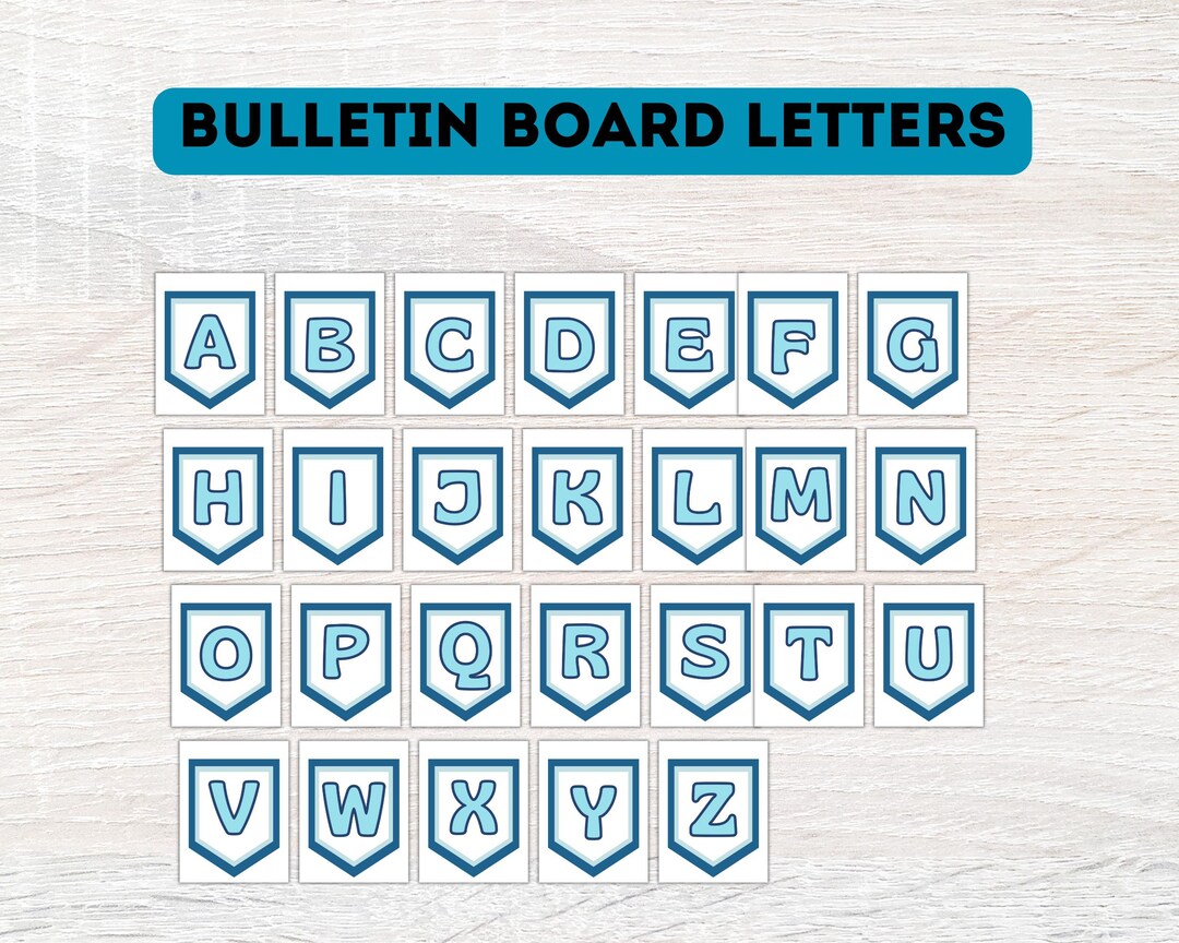 Winter Bulletin Board Kit Letters Printable Winter Classroom Door Kit ...