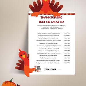 Thanksgiving Trivia, Thanksgiving Facts and Falsehoods,kids and Adult ...