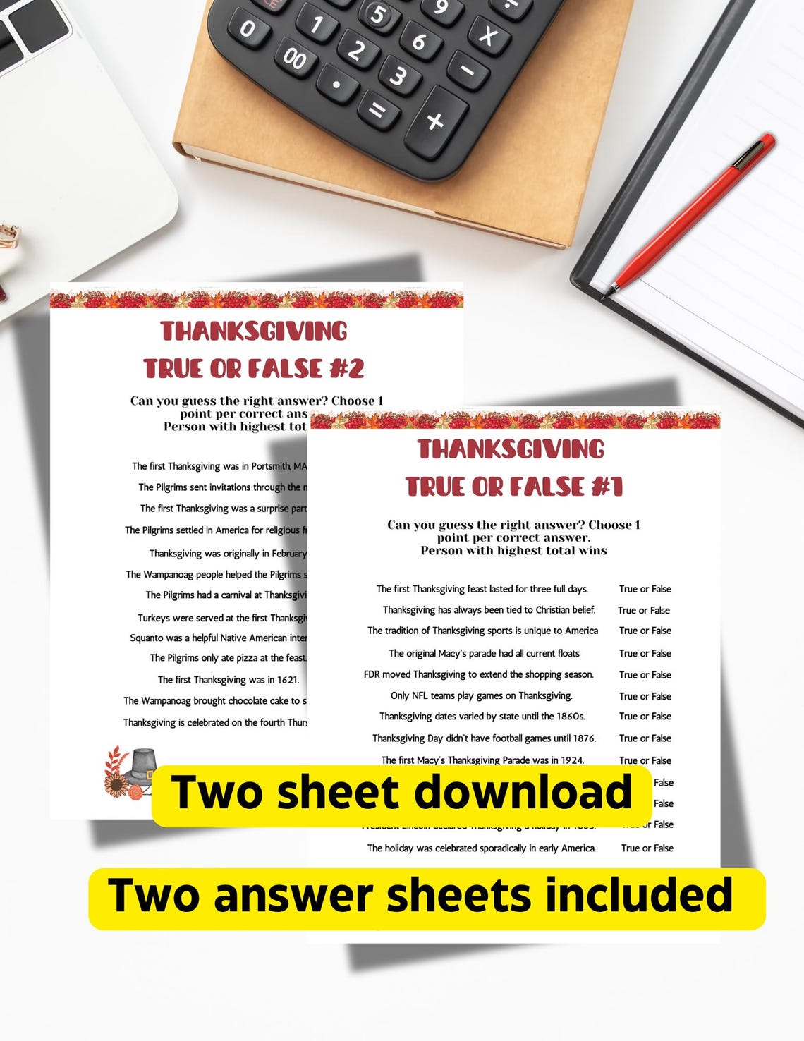 Thanksgiving Trivia, Thanksgiving Facts and Falsehoods,kids and Adult ...