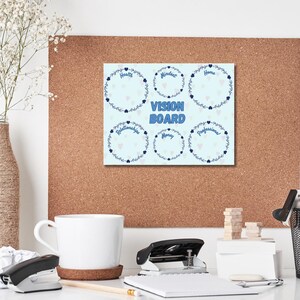 Printable Vision Board Guide, Vision Board Kit, Manifestation Journal ...