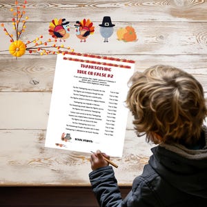 Thanksgiving Trivia, Thanksgiving Facts and Falsehoods,kids and Adult ...