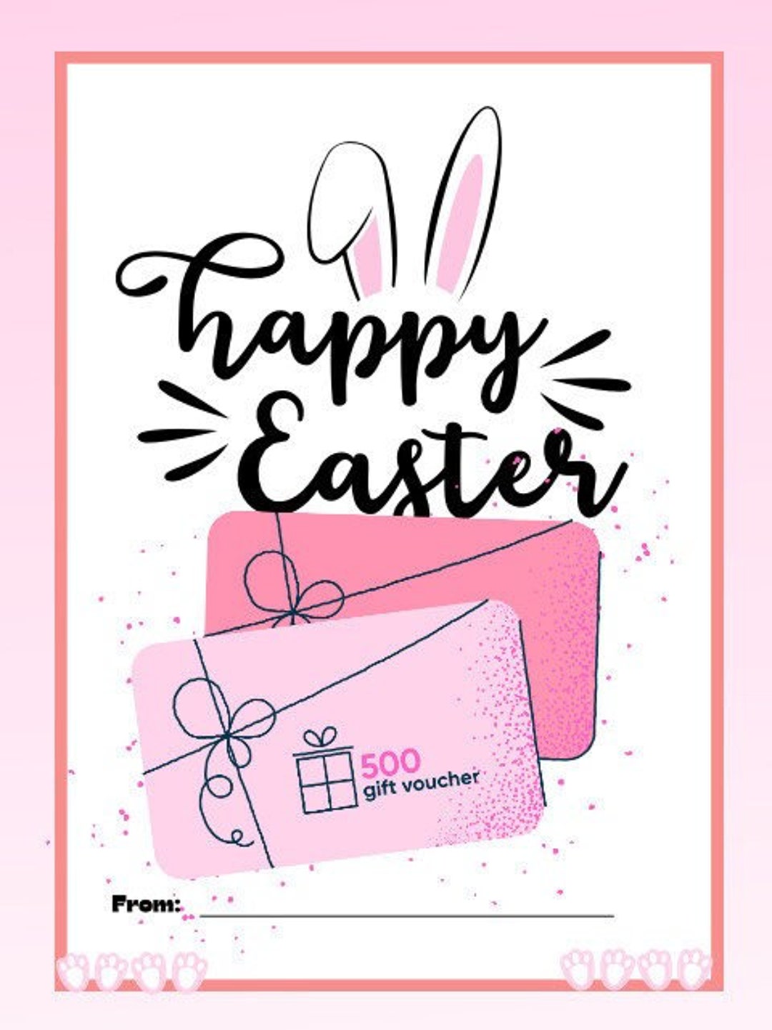 Easter Gift Card Holders:printable & Digital Designs - Etsy