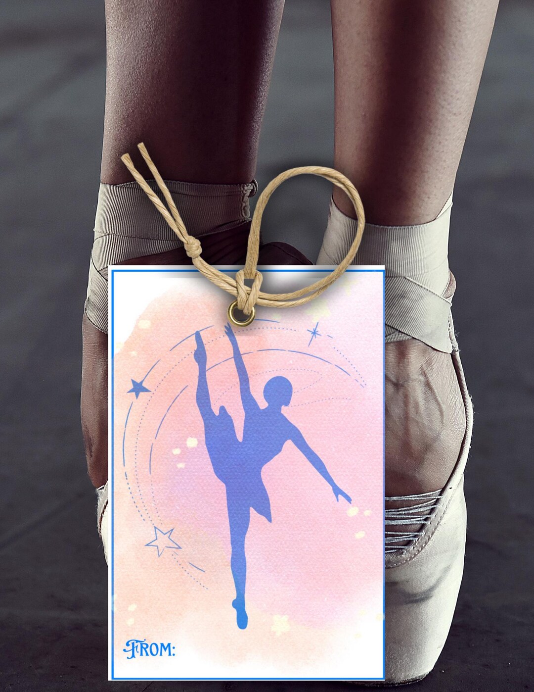Printable Ballet Dancer Gift Tags: Ballet Dance Theme for Recitals and ...