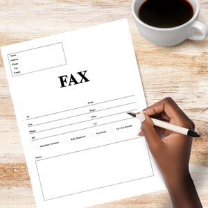 Fillable Fax Cover Sheet Templates, Fax Cover,fax Sheet, Fax Cover ...