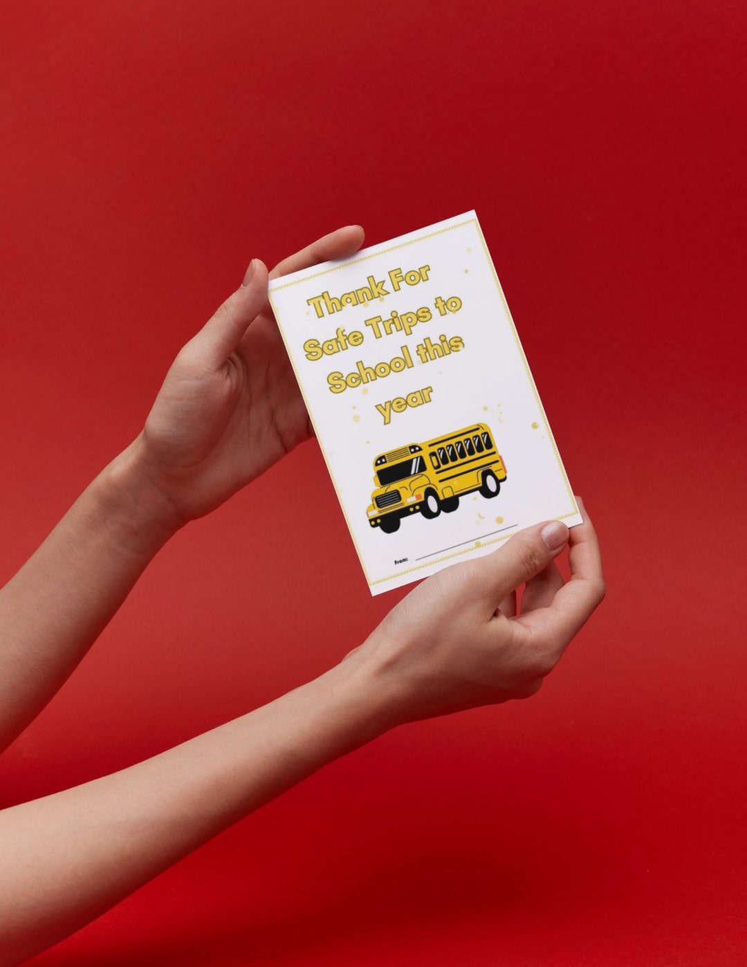 School Bus Driver Appreciation Gift Card Holders : Cute Card Holder for ...
