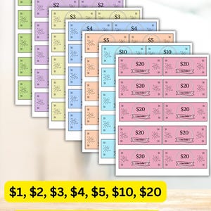 Printable Reward Money, Chore & Behavior Incentive, Faux Money ...