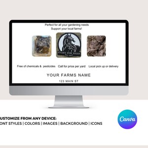 Horse Manure Advertising Poster, Tear Away Flyer Premium Horse Manure ...