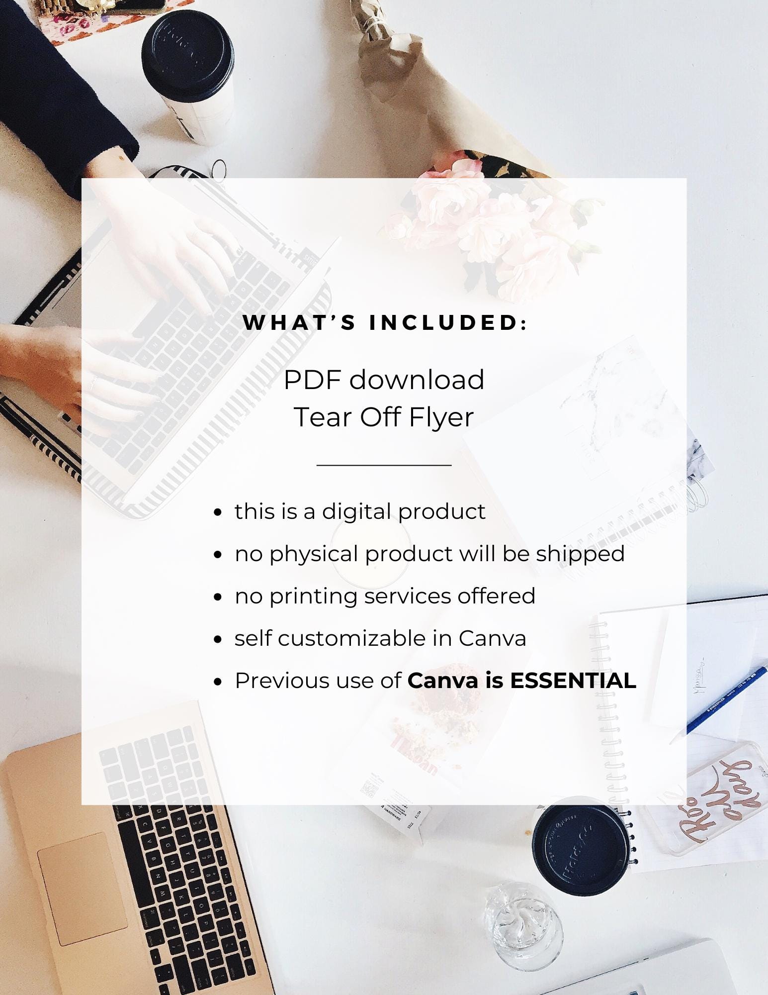 Editable Painting Services Flyer: Tear-off Ad Template (PDF) - Etsy