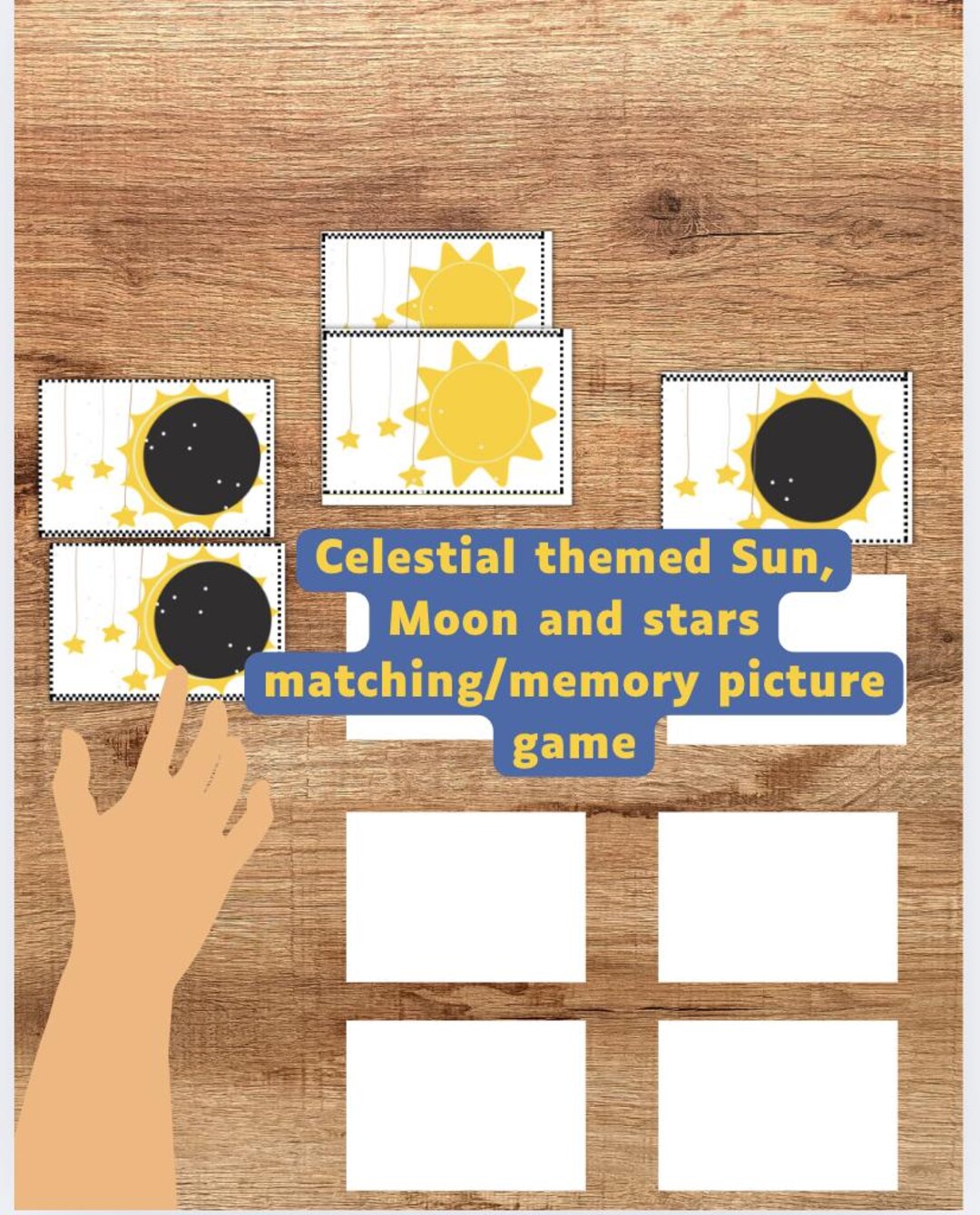 Solar Eclipse Themed Memory/matching Game,printable Solar Eclipse ...