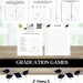 Printable Graduation Games: Graduation Games Bundle – Fun & Easy ...