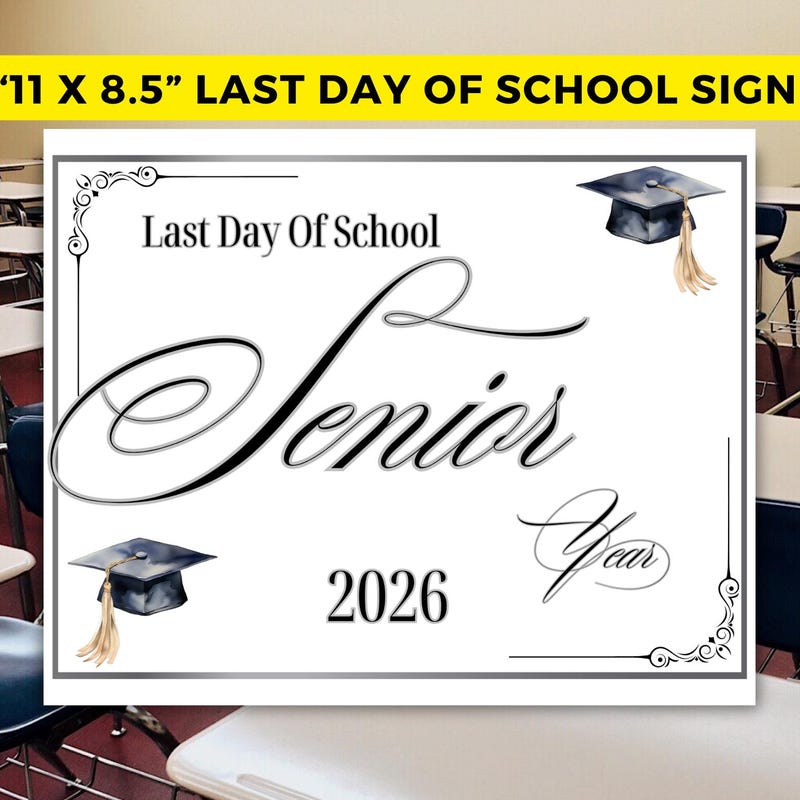 Senior Picture Prop - Etsy