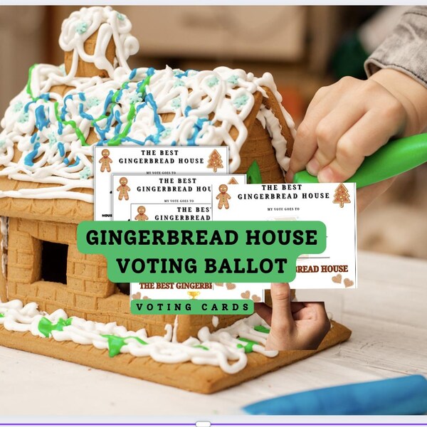 Gingerbread House - Etsy