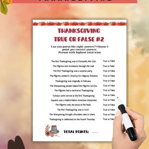 Thanksgiving Trivia, Thanksgiving Facts and Falsehoods,kids and Adult ...